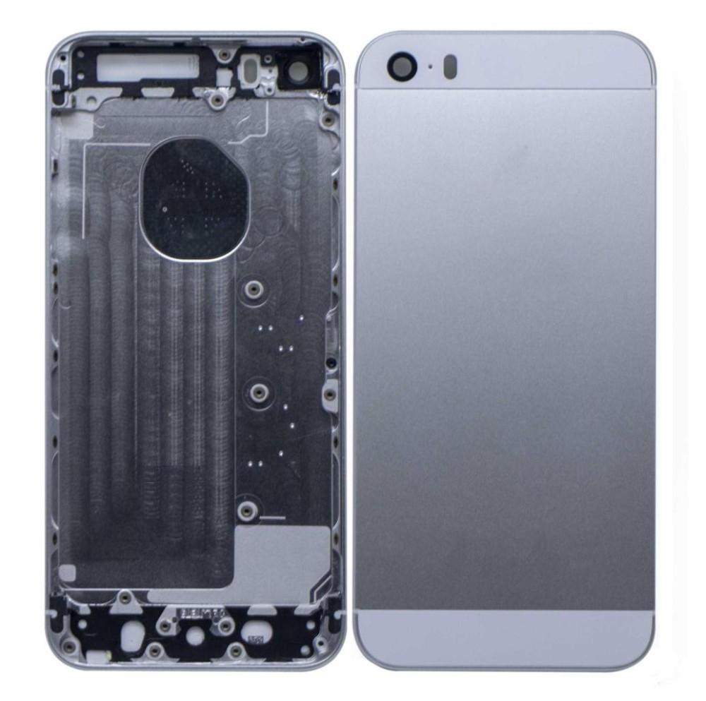Back Panel Cover for Apple iPhone SE - Silver - Maxbhi.com