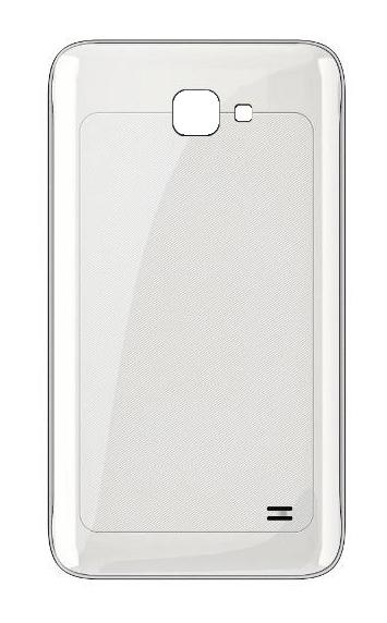 Back Panel Cover for Intex Aqua 5.0 - Silver - Maxbhi.com