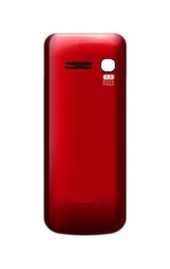 Back Panel Cover for Intex Aura Plus - Red - Maxbhi.com