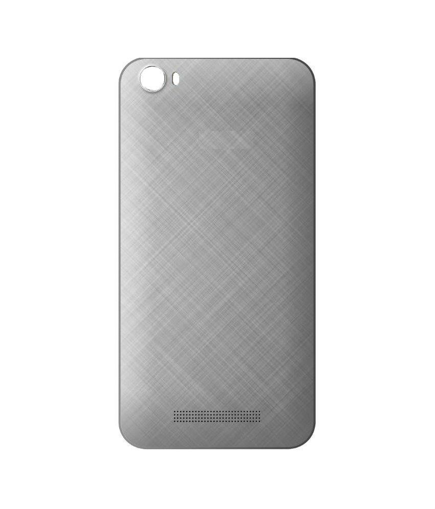 Back Panel Cover for Intex Cloud Swift - Grey - Maxbhi.com
