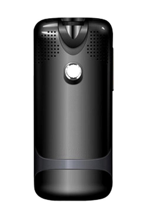 Back Panel Cover for Intex IN 8809 V.Show - Black - Maxbhi.com
