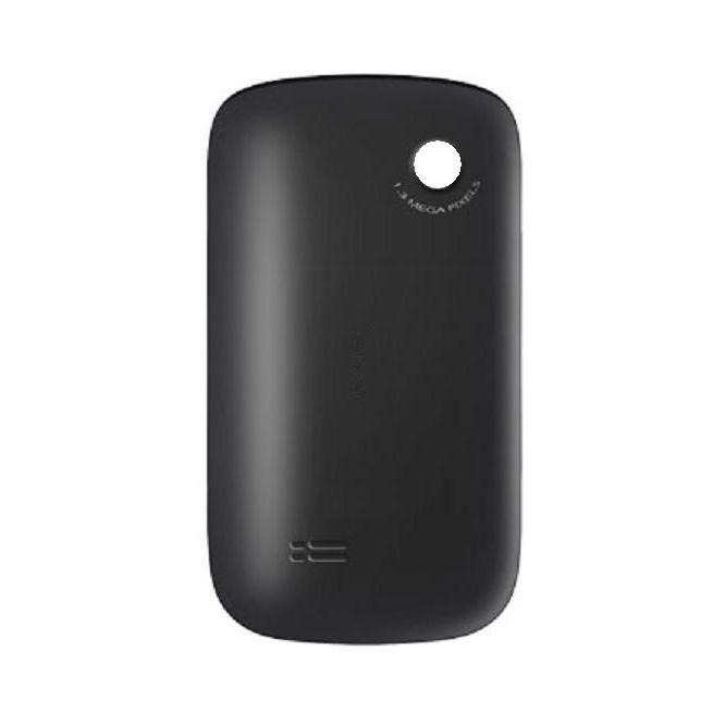 Back Panel Cover for Intex Player - Black - Maxbhi.com