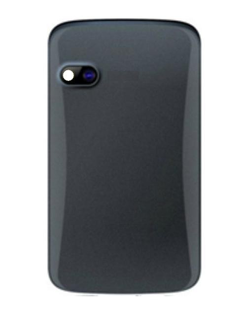 Back Panel Cover for Lava C11 - Black - Maxbhi.com