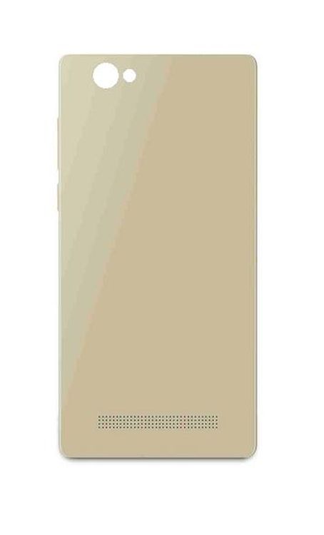 Back Panel Cover for Lava X17 - Gold - Maxbhi.com