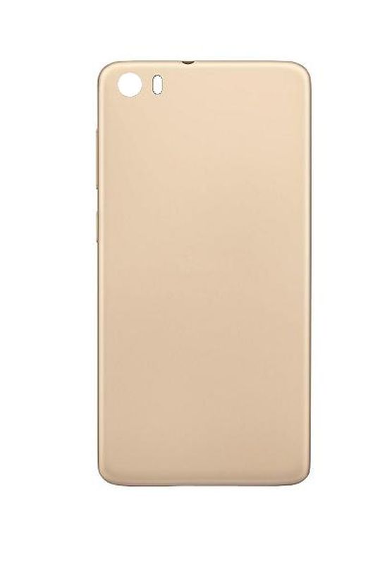 Back Panel Cover for Lava X81 - Gold - Maxbhi.com