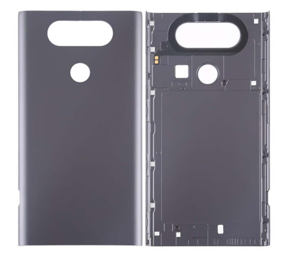 Back Panel Cover for LG V20 H990DS - Black - Maxbhi.com