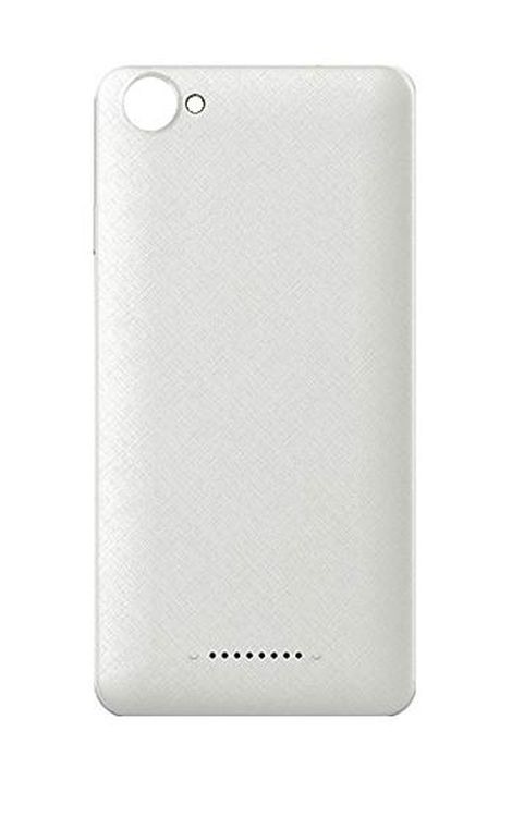 Back Panel Cover for Lyf Wind 1 - White - Maxbhi.com