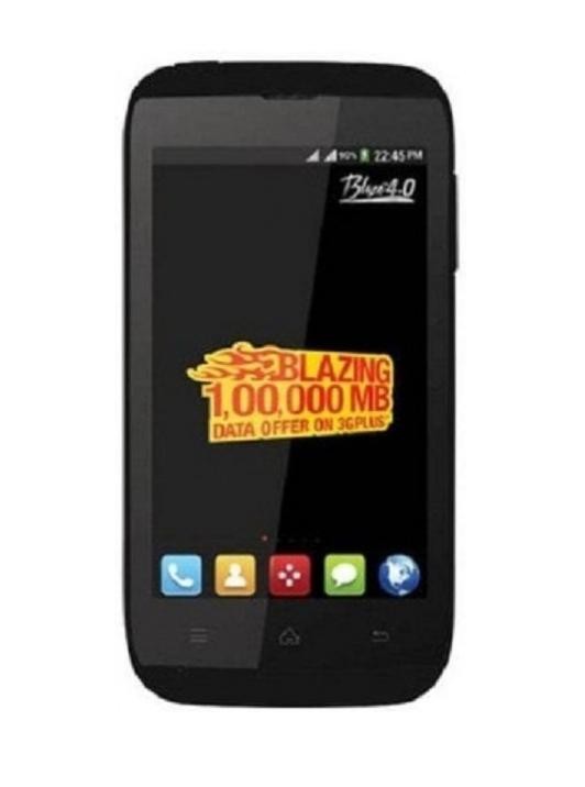 Back Panel Cover for MTS Blaze 4.0 - Black - Maxbhi.com