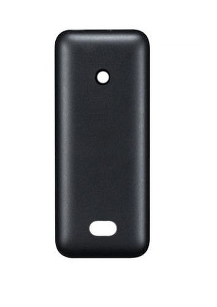 Back Panel Cover for Nokia 208 - Black - Maxbhi.com