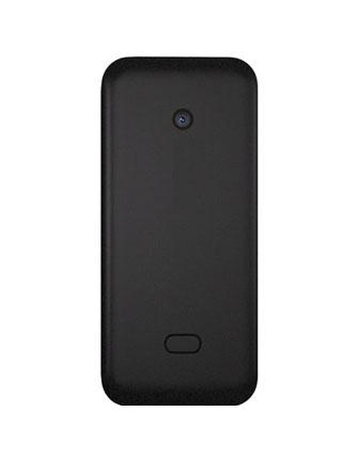 Back Panel Cover for Nokia 208 Dual SIM - Black - Maxbhi.com