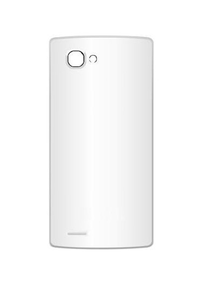 Back Panel Cover for Nuvo Blue ND40 - White - Maxbhi.com