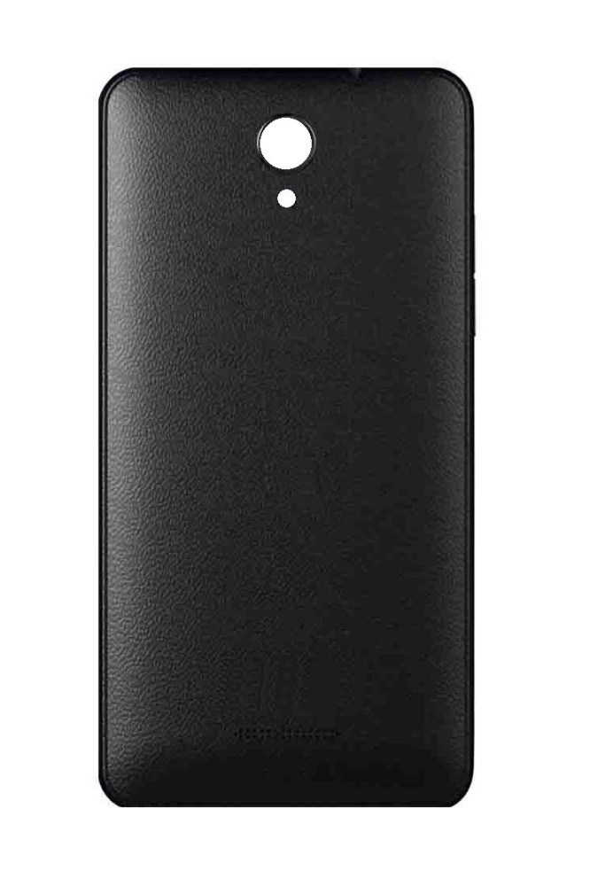Back Panel Cover for Panasonic Eluga L2 - Black - Maxbhi.com