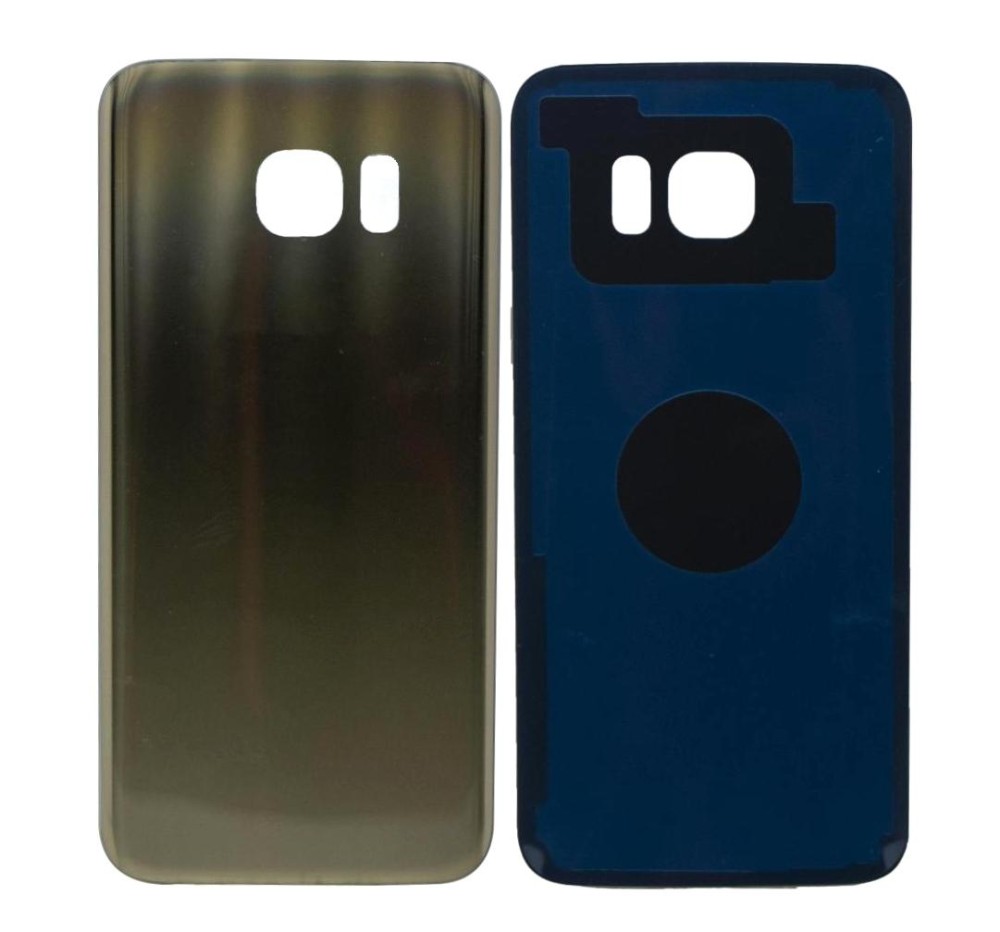 Back Panel Cover for Samsung Galaxy S7 Edge - Gold - Maxbhi.com