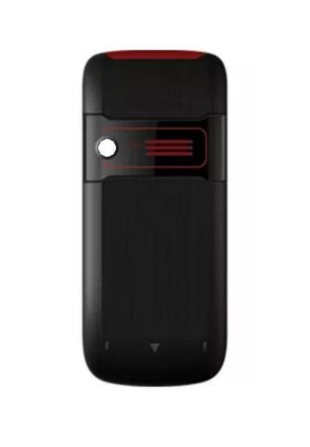 Back Panel Cover for Sansui S45 - Black & Red - Maxbhi.com