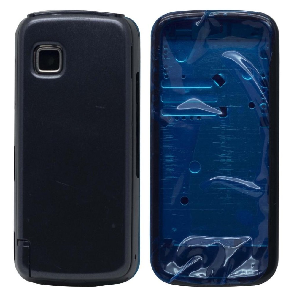 Full Body Faceplate For Nokia 5233 With Keypad Black - Maxbhi.com