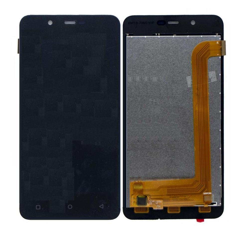 LCD with Touch Screen for Gionee P5 Mini - Black by Maxbhi.com