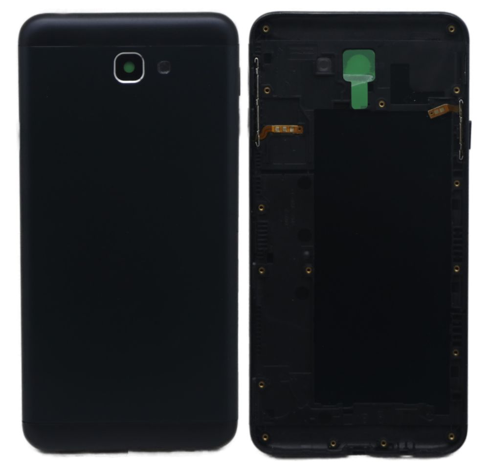 Back Panel Cover for Samsung Galaxy J7 Prime - Black - Maxbhi.com