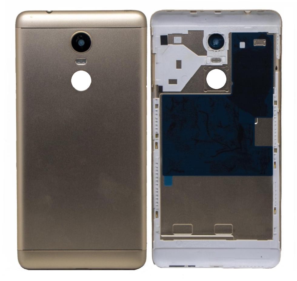 Back Panel Cover for Lenovo K6 Note K53a48 - Gold - Maxbhi.com