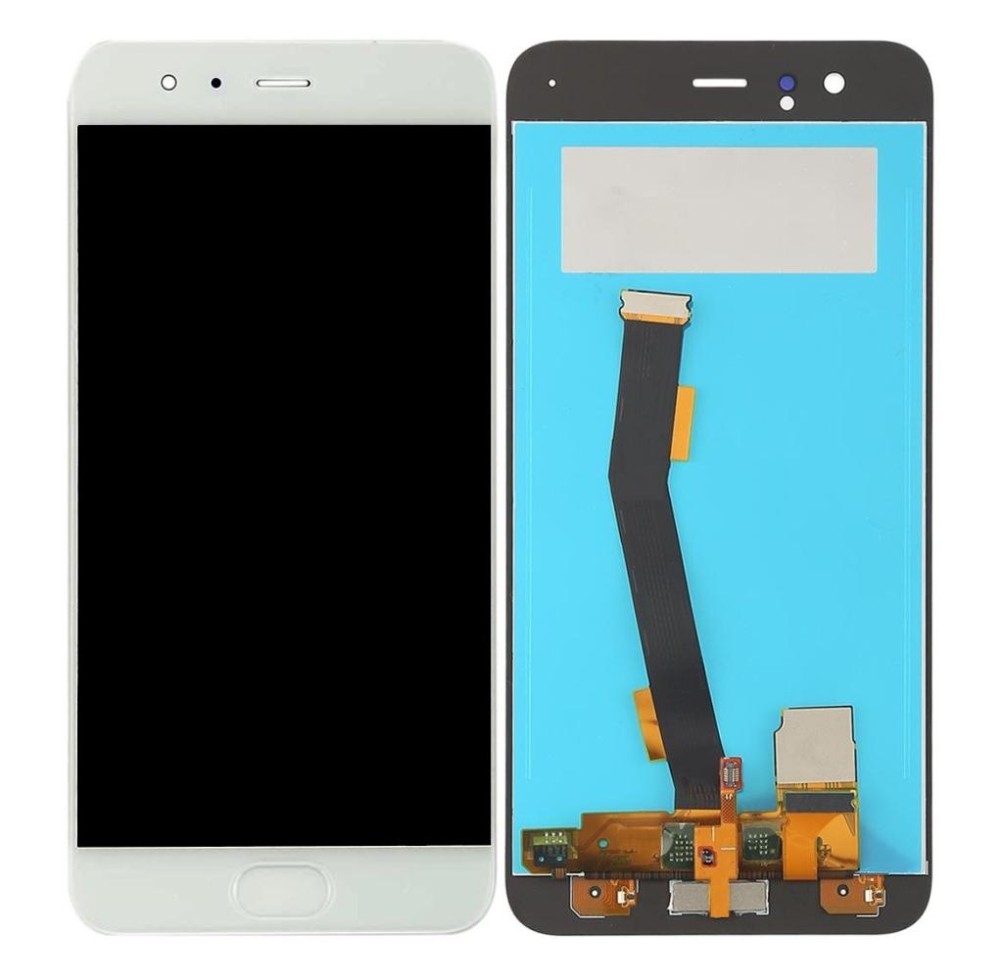 LCD with Touch Screen for Xiaomi Mi 6 - White by Maxbhi.com