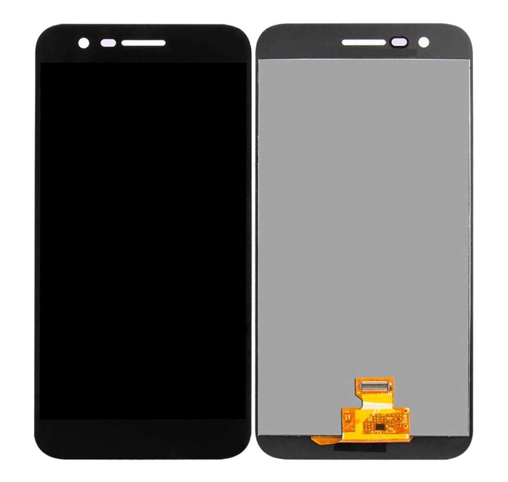LCD with Touch Screen for LG K10 2017 - Black by Maxbhi.com
