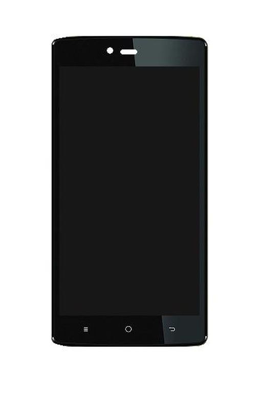LCD with Touch Screen for Videocon Cube 3 - Black & Gold by Maxbhi.com
