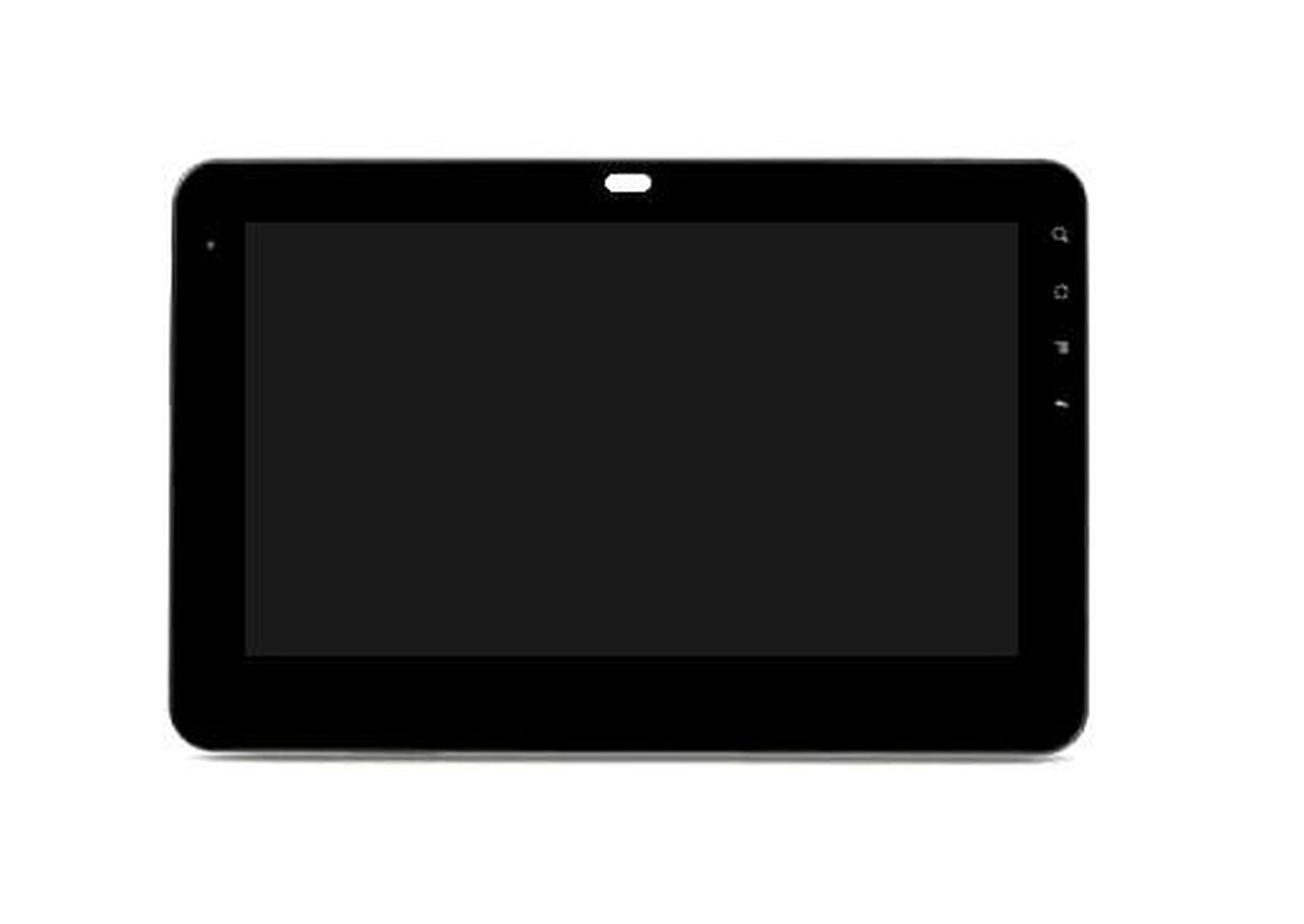 LCD with Touch Screen for HCL Me Z400 D - Silver by Maxbhi.com