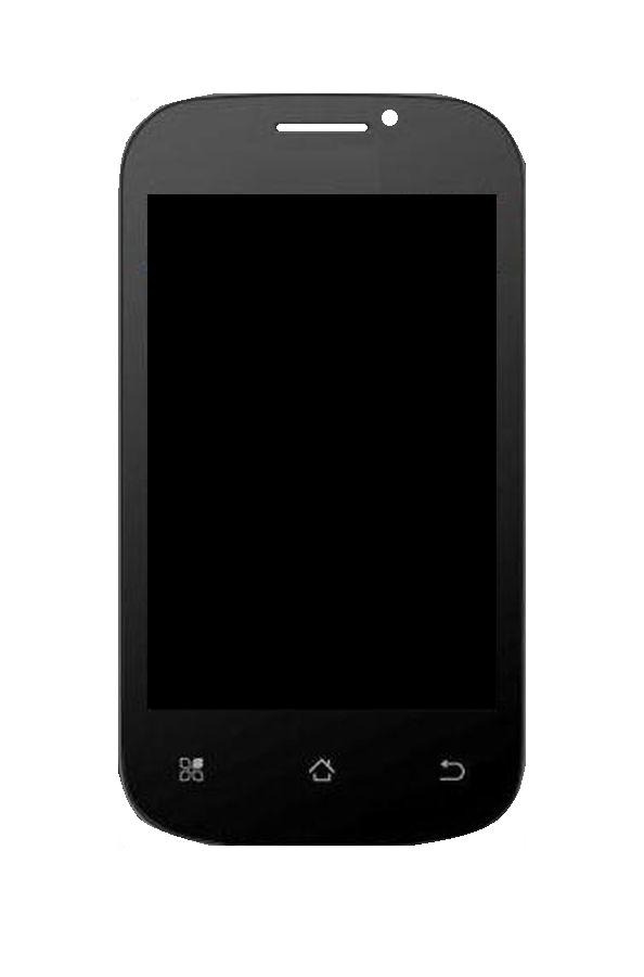 LCD with Touch Screen for Maxx Genx Droid7 AX353 - Black by Maxbhi.com