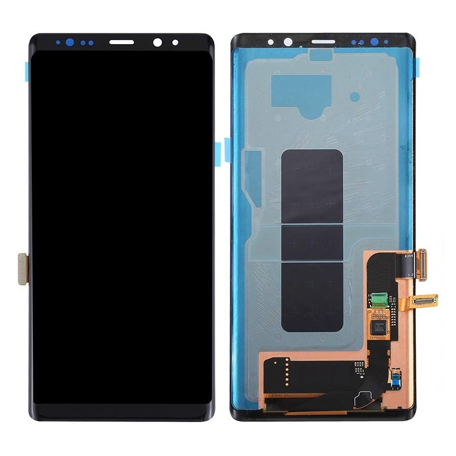 LCD with Touch Screen for Samsung Galaxy Note 8 - Black by Maxbhi.com