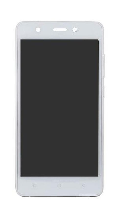 LCD with Touch Screen for Yxtel Fly 1 - White & Gold by Maxbhi.com