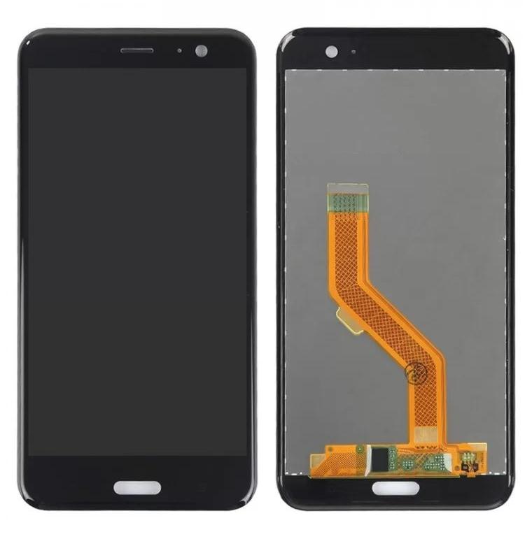LCD with Touch Screen for HTC U11 - Black by Maxbhi.com
