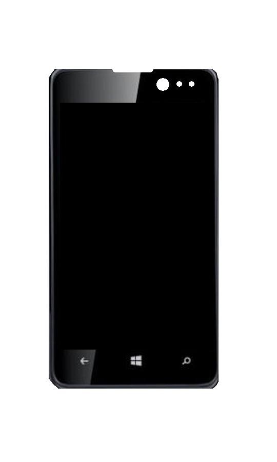 LCD with Touch Screen for IBall Andi 4L Pulse - Black by Maxbhi.com