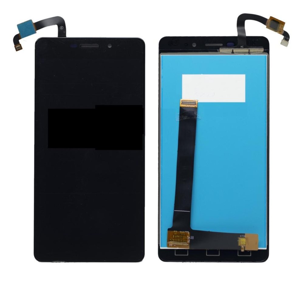 LCD with Touch Screen for Coolpad Mega 2.5D - Black by Maxbhi.com