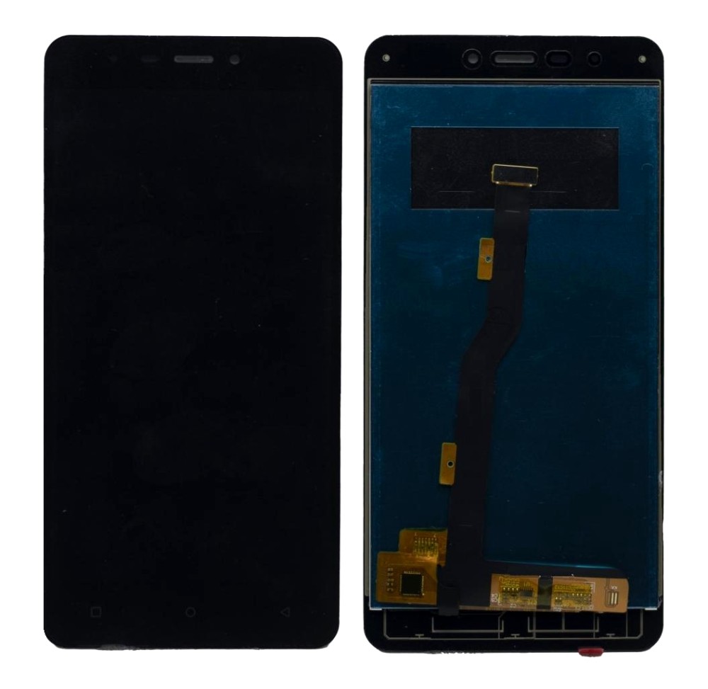 LCD with Touch Screen for Gionee P7 Max - Black by Maxbhi.com