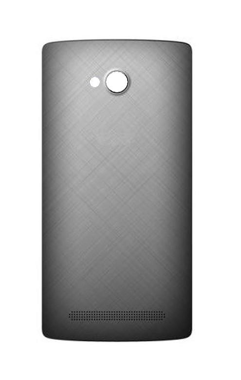 Back Panel Cover for Intex Aqua Classic - Black - Maxbhi.com