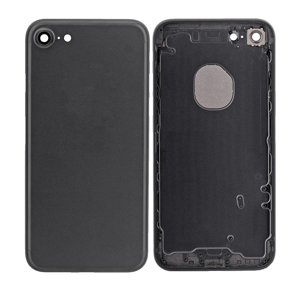 Back Panel Cover for Apple iPhone 7 - Black - Maxbhi.com