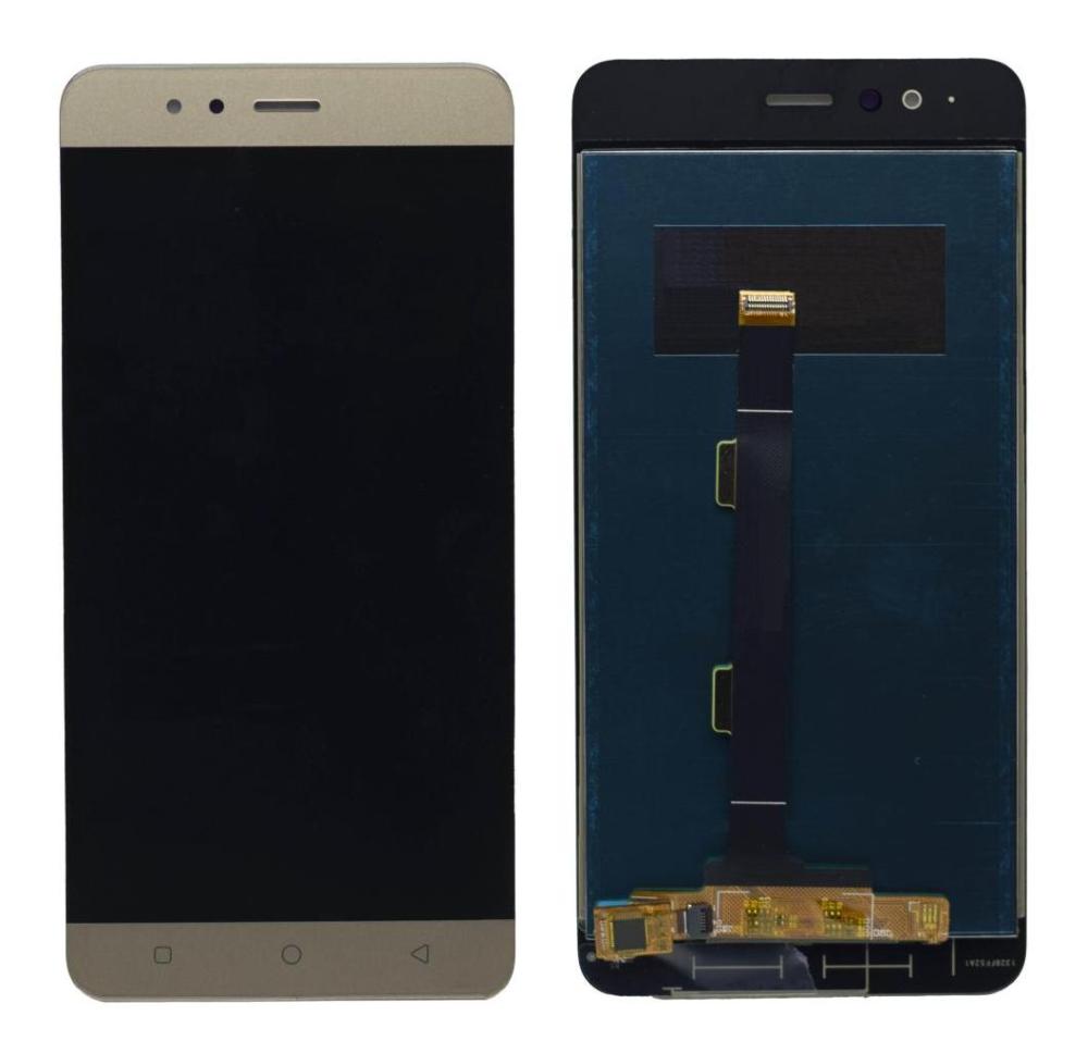LCD with Touch Screen for InFocus Turbo 5 - Gold by Maxbhi.com
