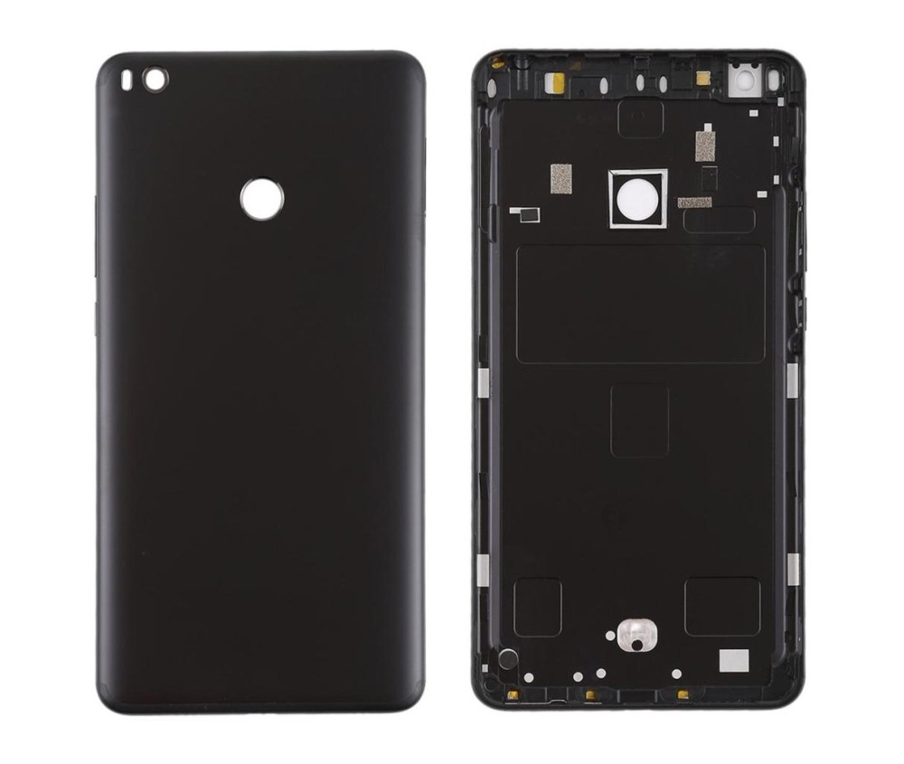 Back Panel Cover for Xiaomi Mi Max 2 - Black - Maxbhi.com