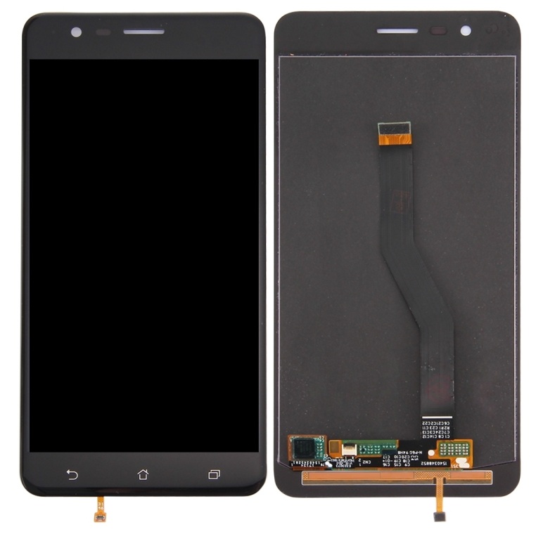 LCD with Touch Screen for Asus Zenfone Zoom S - Black by Maxbhi.com