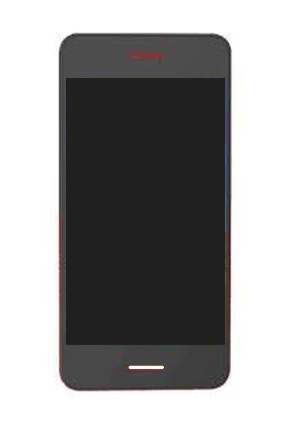 LCD with Touch Screen for Spice F301 - Black by Maxbhi.com