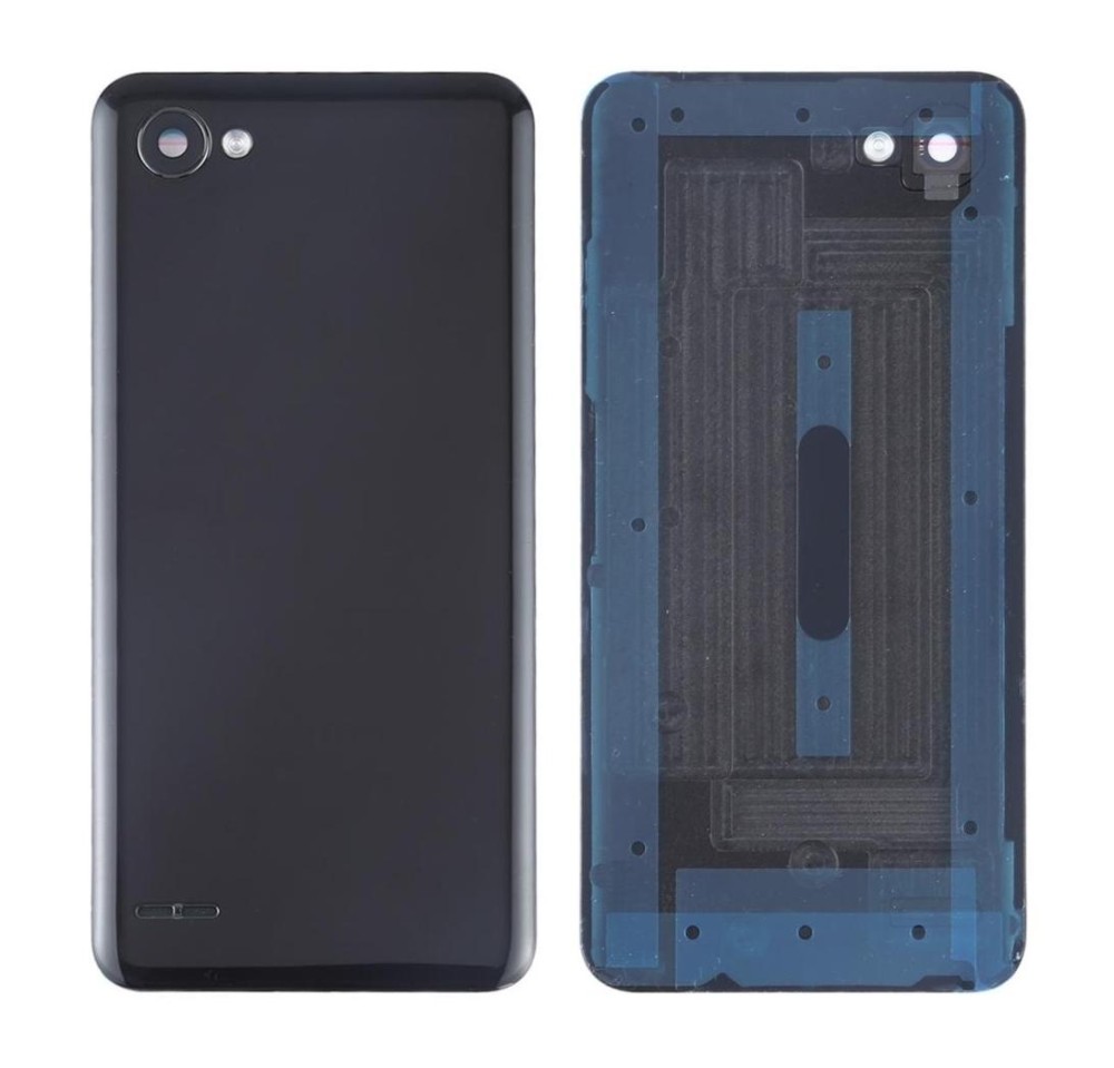 Back Panel Cover for LG Q6 - Black - Maxbhi.com