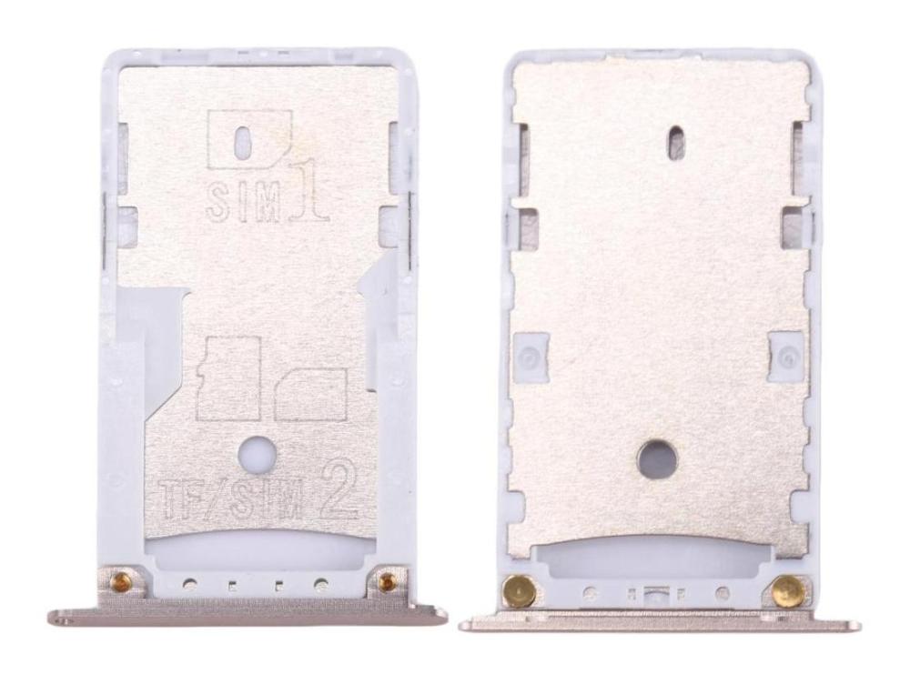 SIM Card Holder Tray for Xiaomi Redmi Note 4 - Gold - Maxbhi.com