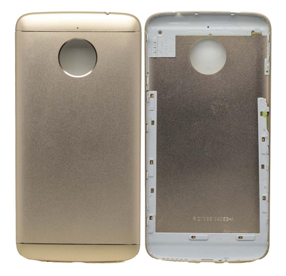 Back Panel Cover for Moto E4 Plus 32GB - Gold - Maxbhi.com