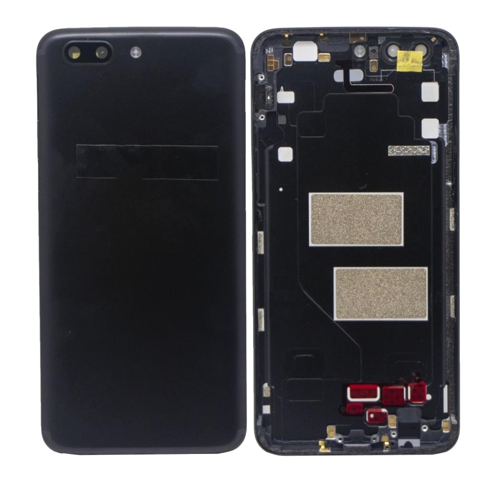 Back Panel Cover for OnePlus 5 - Black - Maxbhi.com