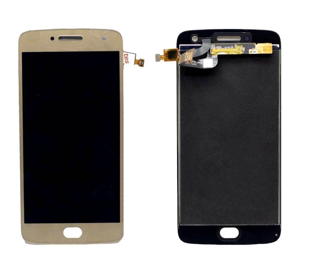 LCD with Touch Screen for Moto G5 Plus 32GB - Gold by Maxbhi.com