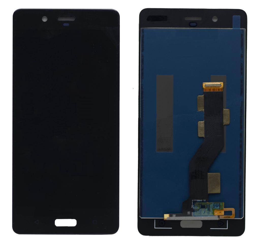 LCD with Touch Screen for Nokia 8 - Black by Maxbhi.com