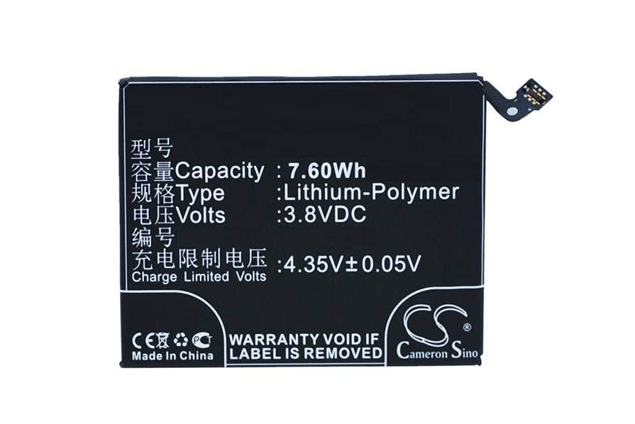 Battery for Panasonic Eluga Ray Max 64GB by Maxbhi.com