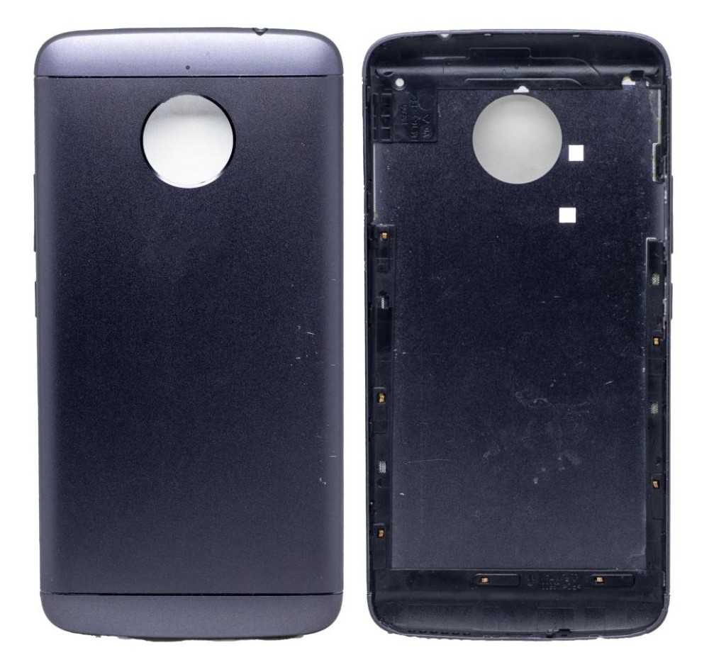 Back Panel Cover for Motorola Moto E4 Plus - Black - Maxbhi.com