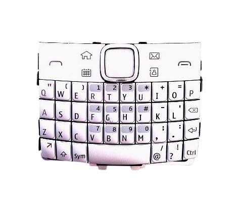 Keypad For Nokia E6 White - Maxbhi.com