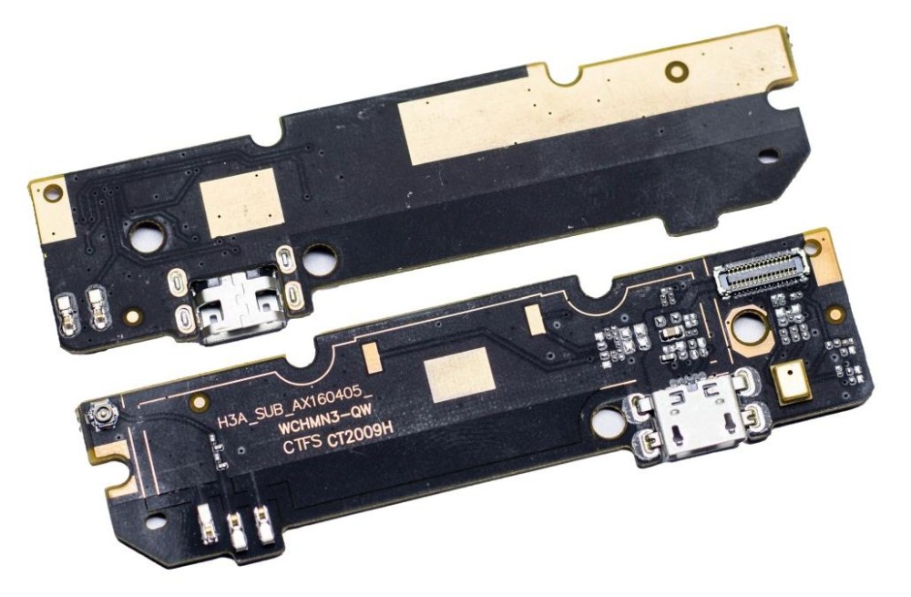 Charging Connector Flex PCB Board for Xiaomi Redmi Note 3 by Maxbhi.com