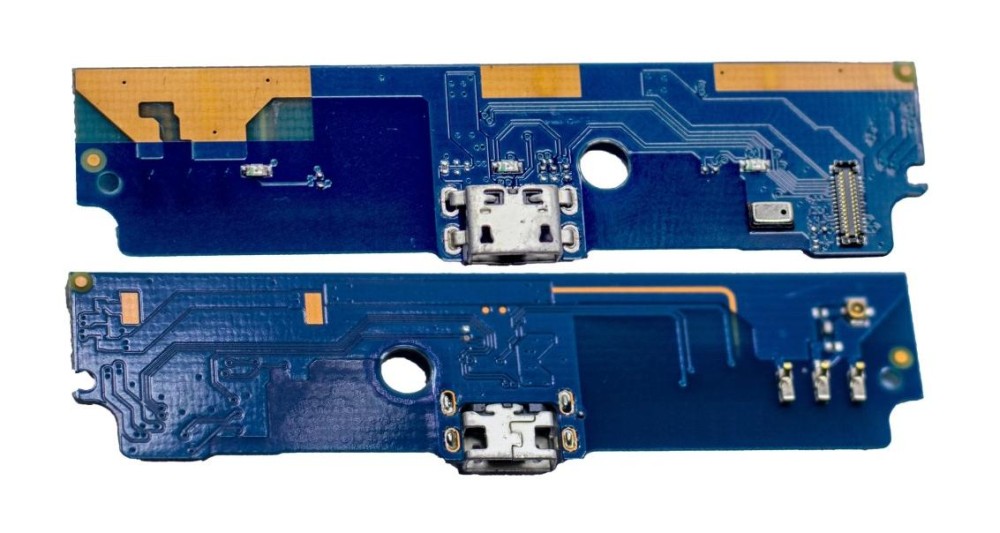 Charging Connector Flex PCB Board for Xiaomi Redmi Note 4G by Maxbhi.com